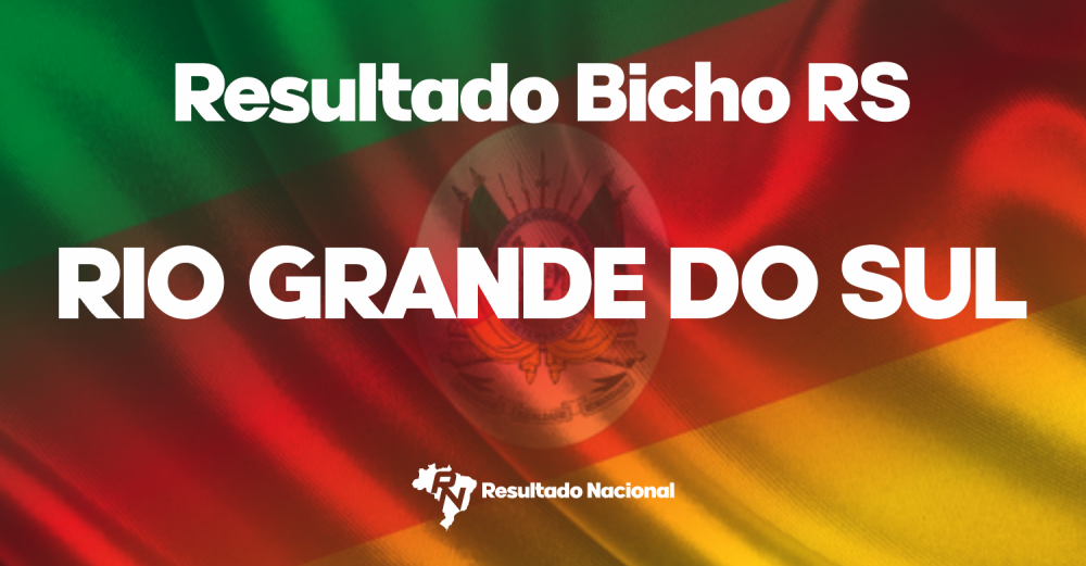 Resultado Jogo do Bicho RS de sábado 29/03/2025
