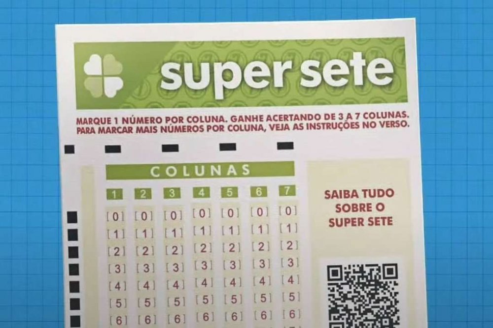 Resultado Super Sete 727 de sexta-feira 01/08/25 prêmio R$ 4.400.000,00